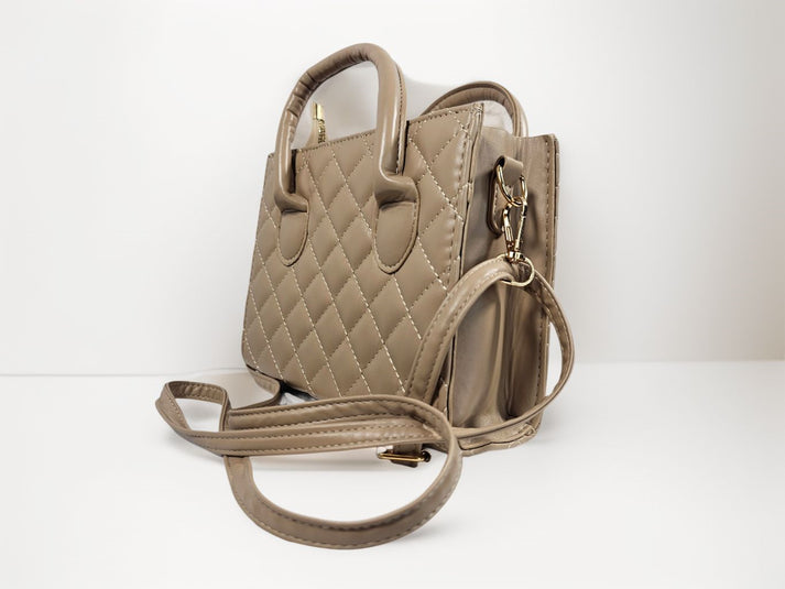 Elegant PU Leather Small Shoulder Messenger Handbag with Matching Mini ...